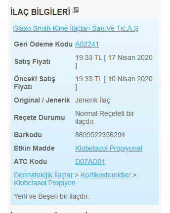 Dermovate Krem Ne İçin Kullanılır, Fiyatı Nedir, Kullananlar? - Cilt ...