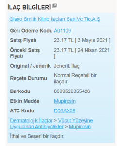 Bactroban Pomad Ne İçin Kullanılır, Muadili Nedir? - Cilt Bakımım ...