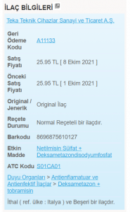 Netildex Göz Damlası Ne İçin Kullanılır, Fiyatı? - Cilt Bakımım - Cilt ...