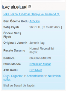 Netira Göz Damlası Ne İçin Kullanılır, Fiyatı? - Cilt Bakımım - Cilt ...