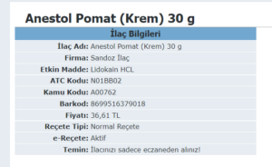 Anestol Pomad (Krem) Niçin Kullanılır, Fiyatı? - Cilt Bakımım - Cilt ...