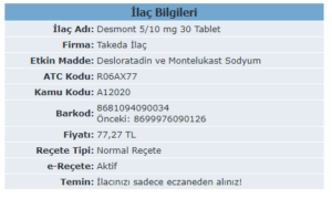 Desmont Nedir, Öksürüğü Keser Mi? - Cilt Bakımım - Cilt Bakımım
